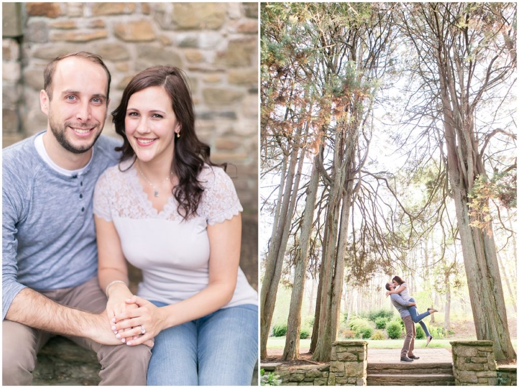 Jess & Mike: Ridley Creek Park Engagement Session | Ashley Bartoletti ...